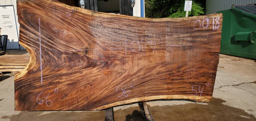 MONKEYPOD SLAB #0018 - Exotic Hardwoods Suppliers - Resources Fiji LLC